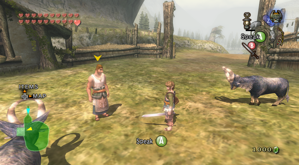 File:Location of Goat Herding Mini-Game.png - Twilight Princess ...